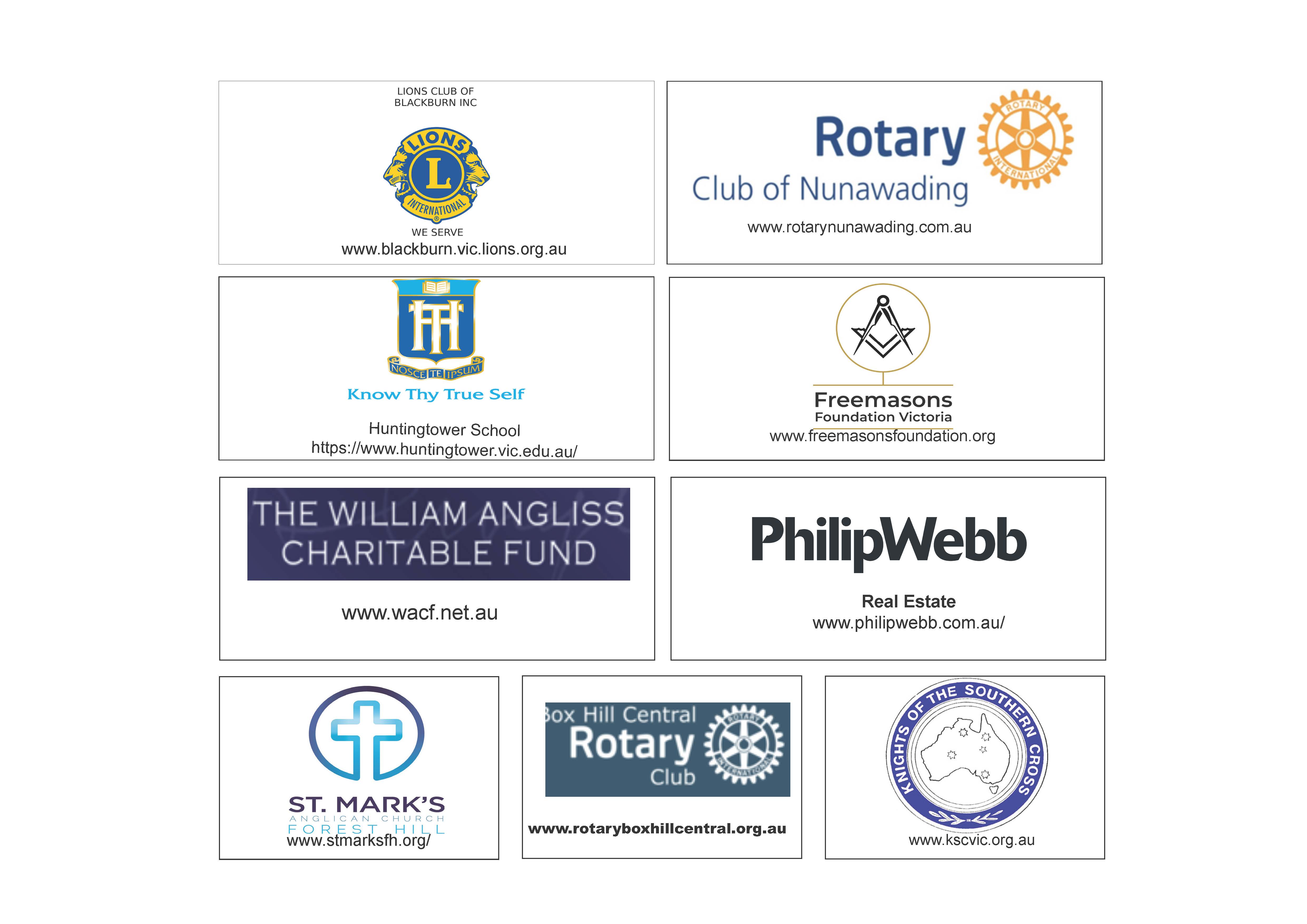 OUR VALUED SUPPORTERS